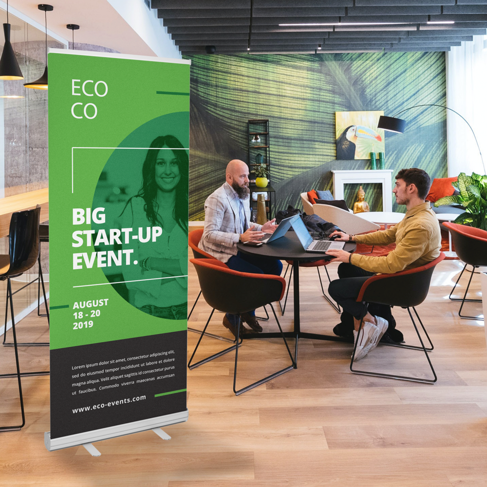 Eco Roller Banners | Twister Print